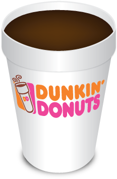 Dunkin Donuts Clipart Coffee Cup - Dunkin Donuts Coffee Vector - Free ...