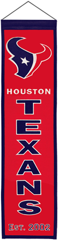 Nfl Vertical Banner, Houston Texans - Free Transparent PNG Download ...