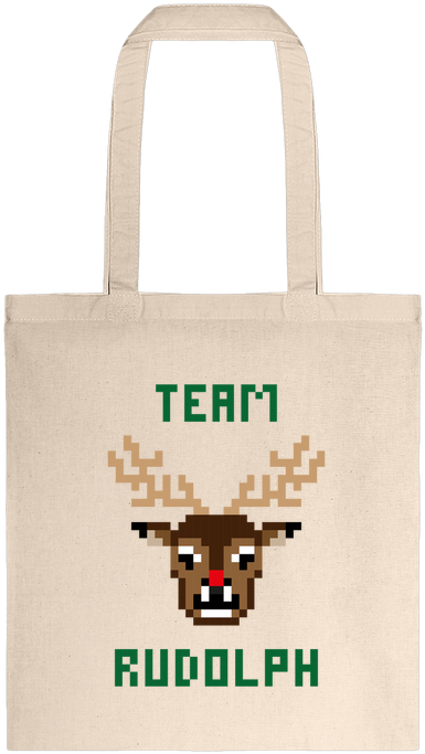 Tote Bag Cotton Team Rudolph By Tunetoo - Bag - Free Transparent PNG ...