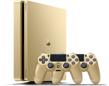 Download Playstation 4 Gold - Playstation 4 Slim Gold Edition PNG Image ...