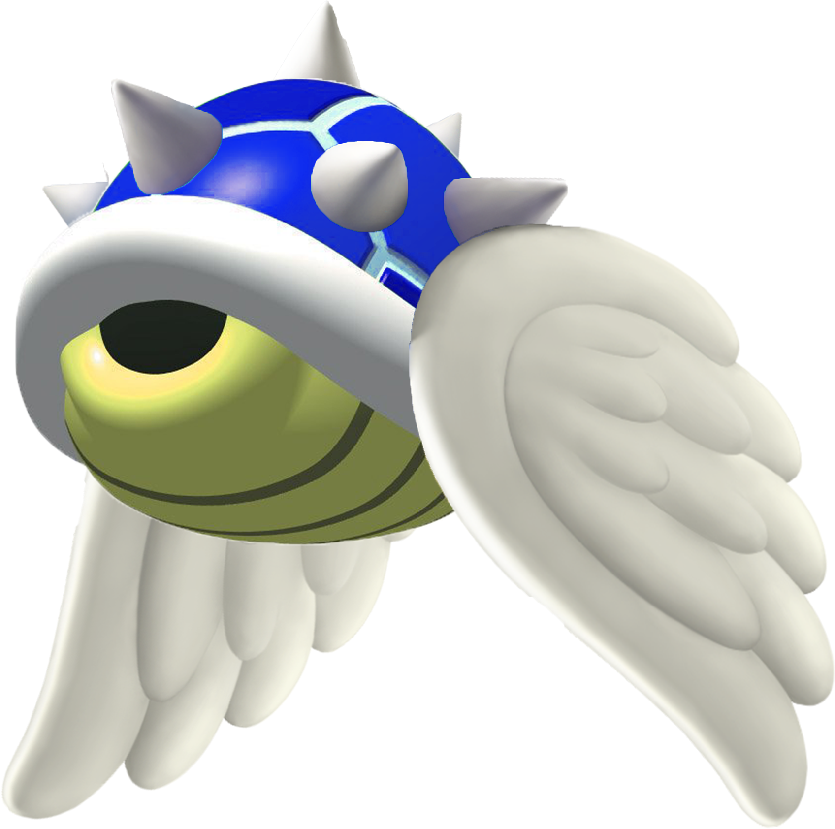 Download Flying Blue Shell 64 - Blue Shell PNG Image with No Background ...