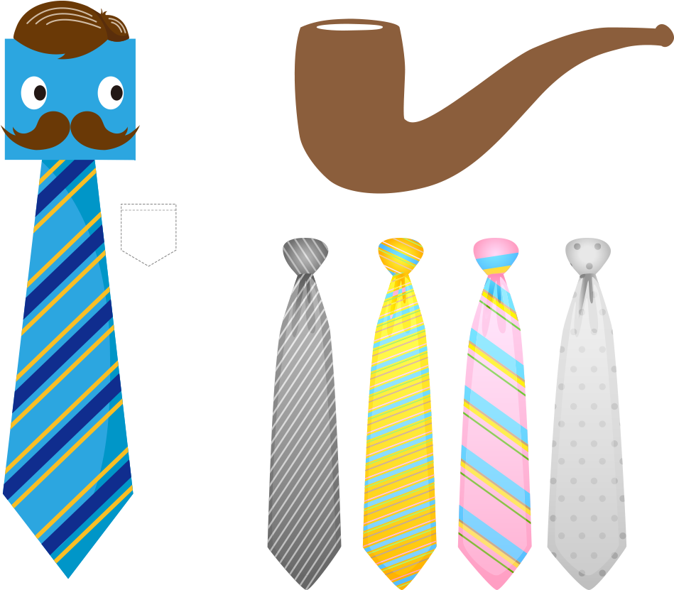 Download Illustration Tie Transprent Png Vector Transparent - Necktie ...
