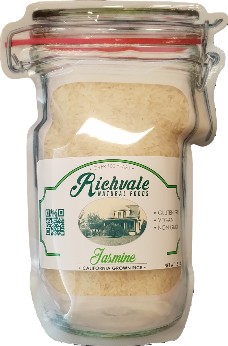 Download Jasmine Rice California Grown By Richvale Natural Foods ...