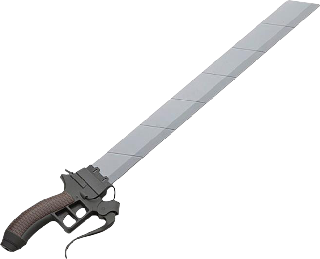 Download Attack - Snk Sword PNG Image with No Background - PNGkey.com