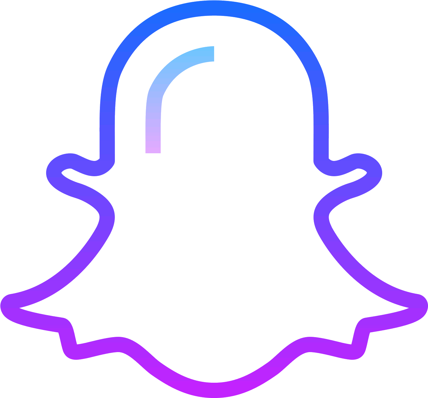 Download Snapchat Logo Transparent Download - Logo De Snapchat Png PNG ...