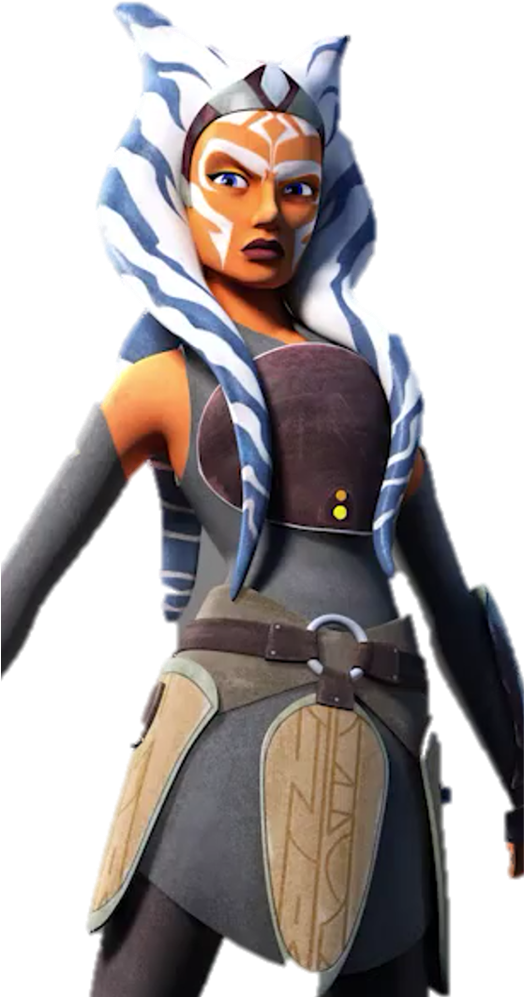 852kib, 525x1014, Ahsoka Tano-fulcrum Star Wars - Free Transparent PNG ...