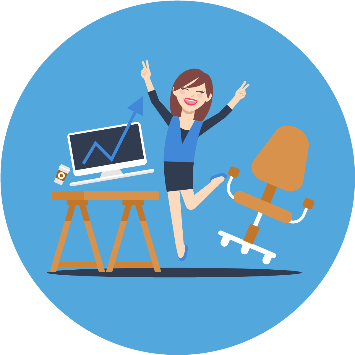 Happy Client Clipart