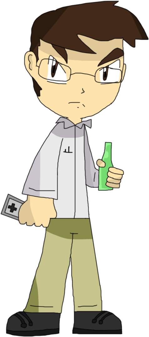 Download Nerd Transparent Avgn - Video Game PNG Image with No ...