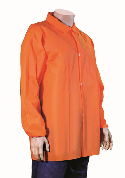 Download Spunbond Polypropylene Lab Jacket 2xl Or - Active Shirt PNG ...