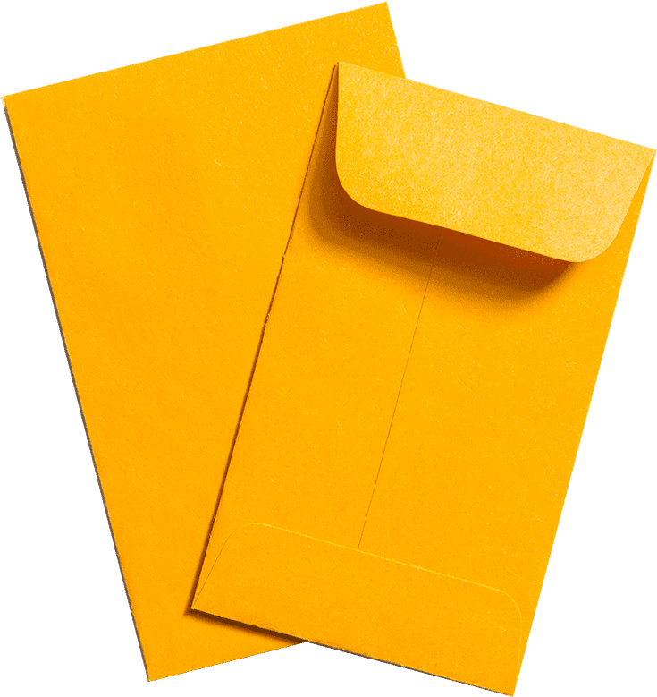 Download Blank Stock Envelopes - Coin PNG Image with No Background ...