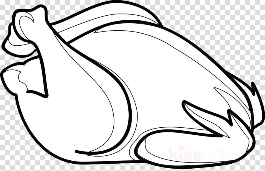 Download Chicken Leg Line Art Clipart Roast Chicken Fried Chicken ...