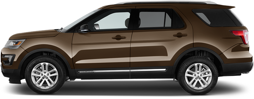 2016 Ford Explorer Exterior Side View - 2018 Ford Explorer Dimensions ...