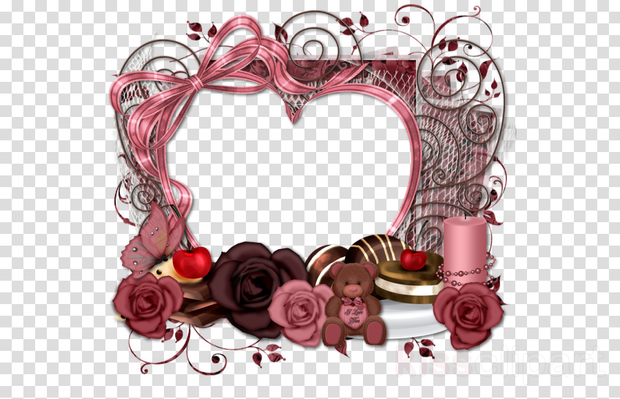 Download Love Borders And Frames Png Clipart Borders - Clip Art - Free ...