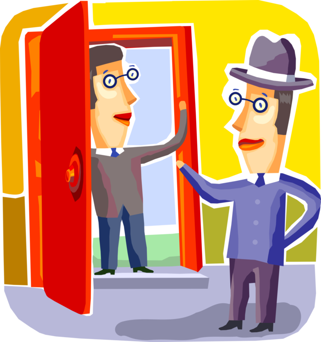 Download Vector Library Stock Businessman Clipart Associate - Cartoon ...