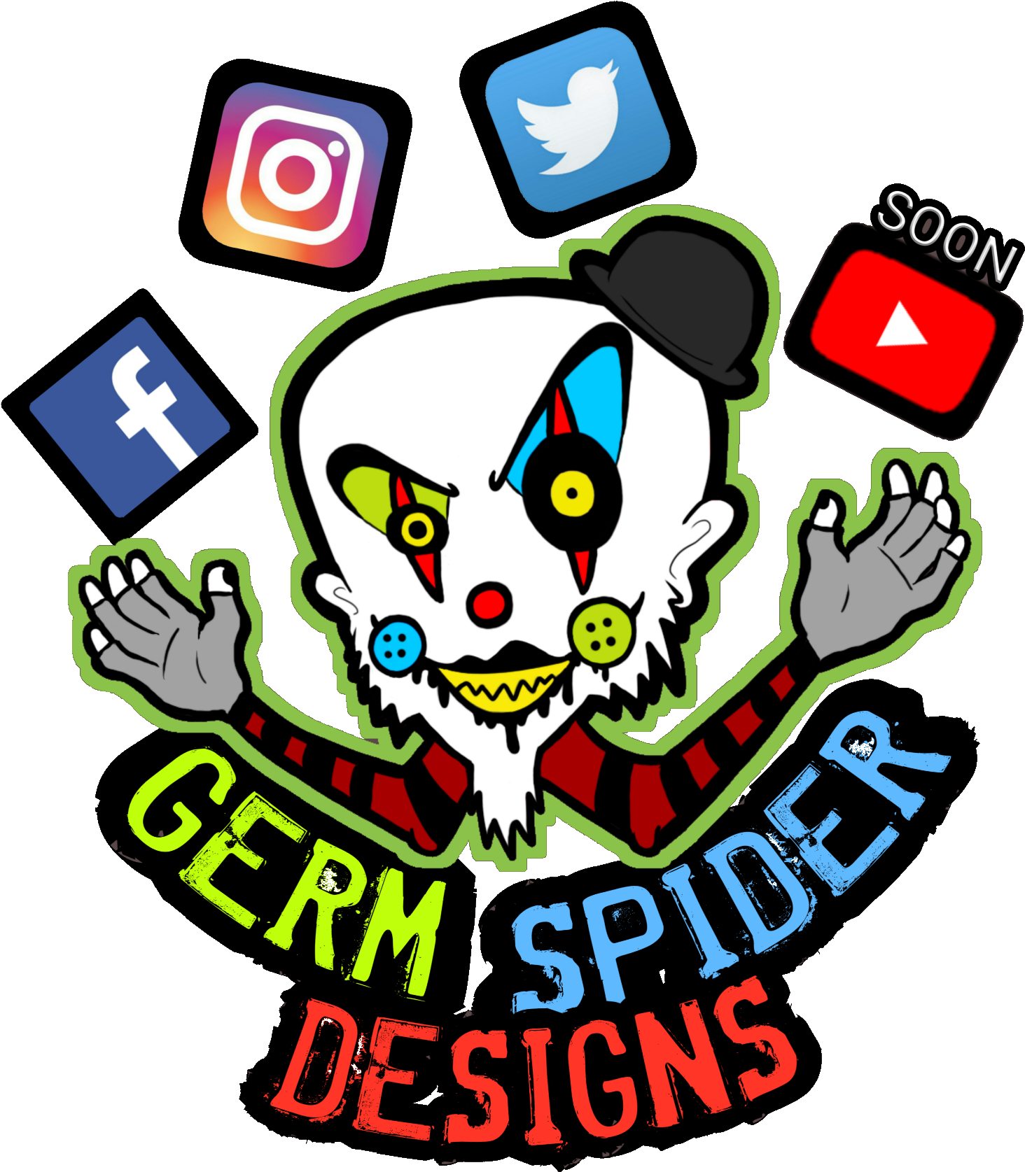 Download Germ Spider Designs - Jekyll Island PNG Image with No ...