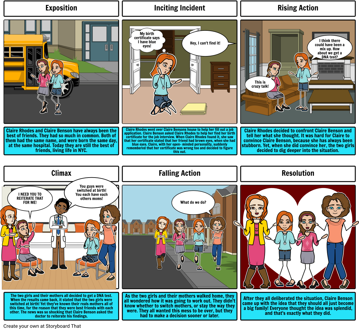 Download Switched At Claire - Cartoon PNG Image with No Background ...