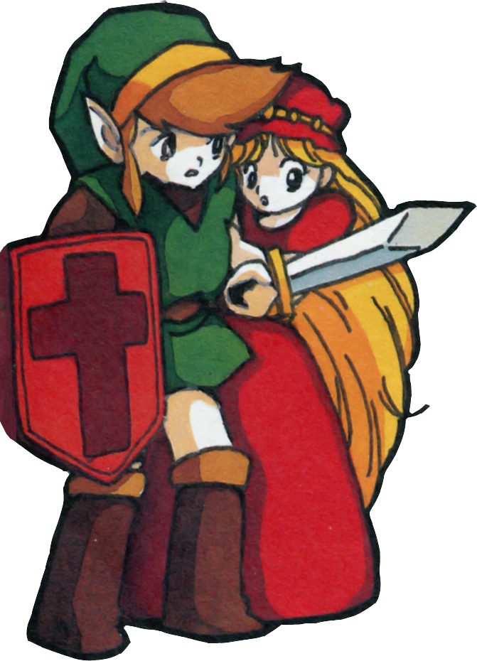 Download Link And Zelda - Legend Of Zelda 1986 Link PNG Image with No ...
