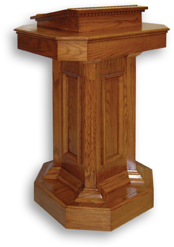 Download Church Interiors Pulpit - Pulpit Png PNG Image with No ...