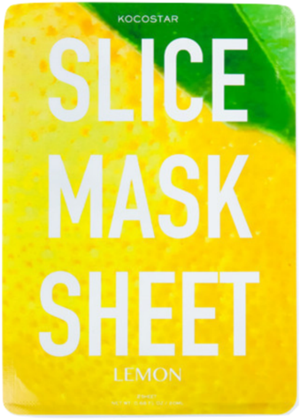 Download Kocostar Slice Mask Sheet Lemon PNG Image with No Background ...