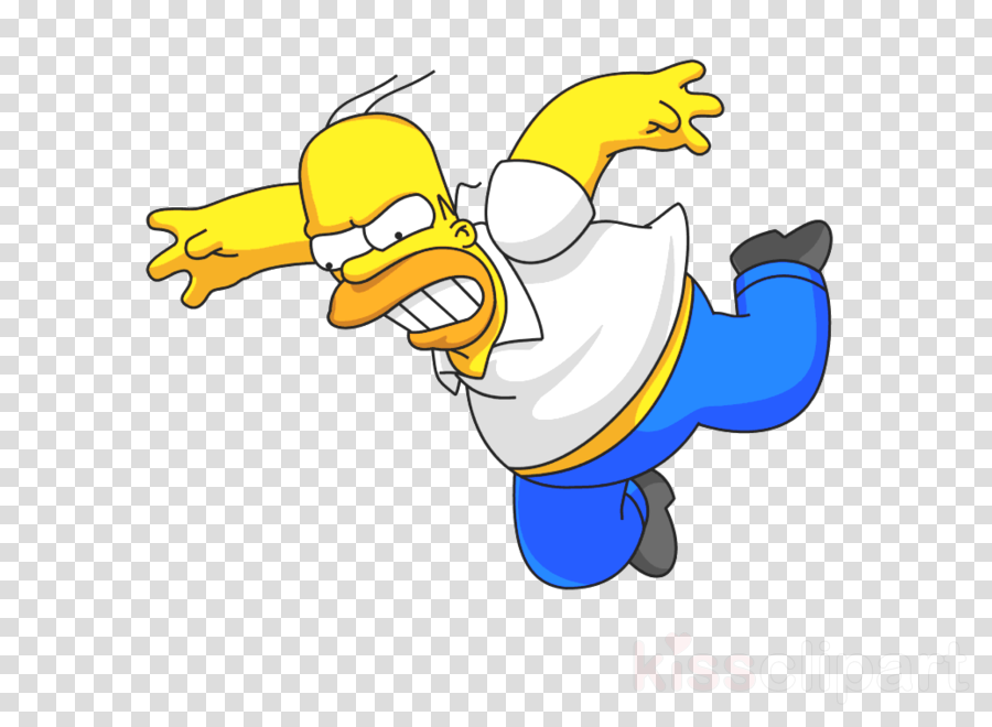 Homer Simpson Fighting Clipart Homer Simpson Bart Simpson - Imagenes ...