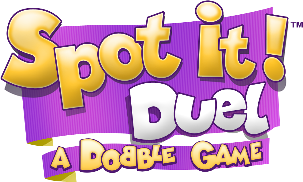 Download Spot It Duel Logo - Cartoon PNG Image with No Background ...