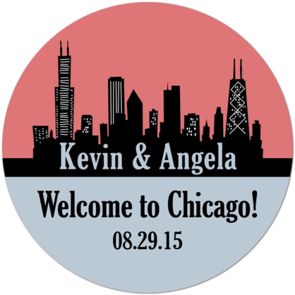 Download Chicago Skyline Cartoon PNG Image with No Background - PNGkey.com