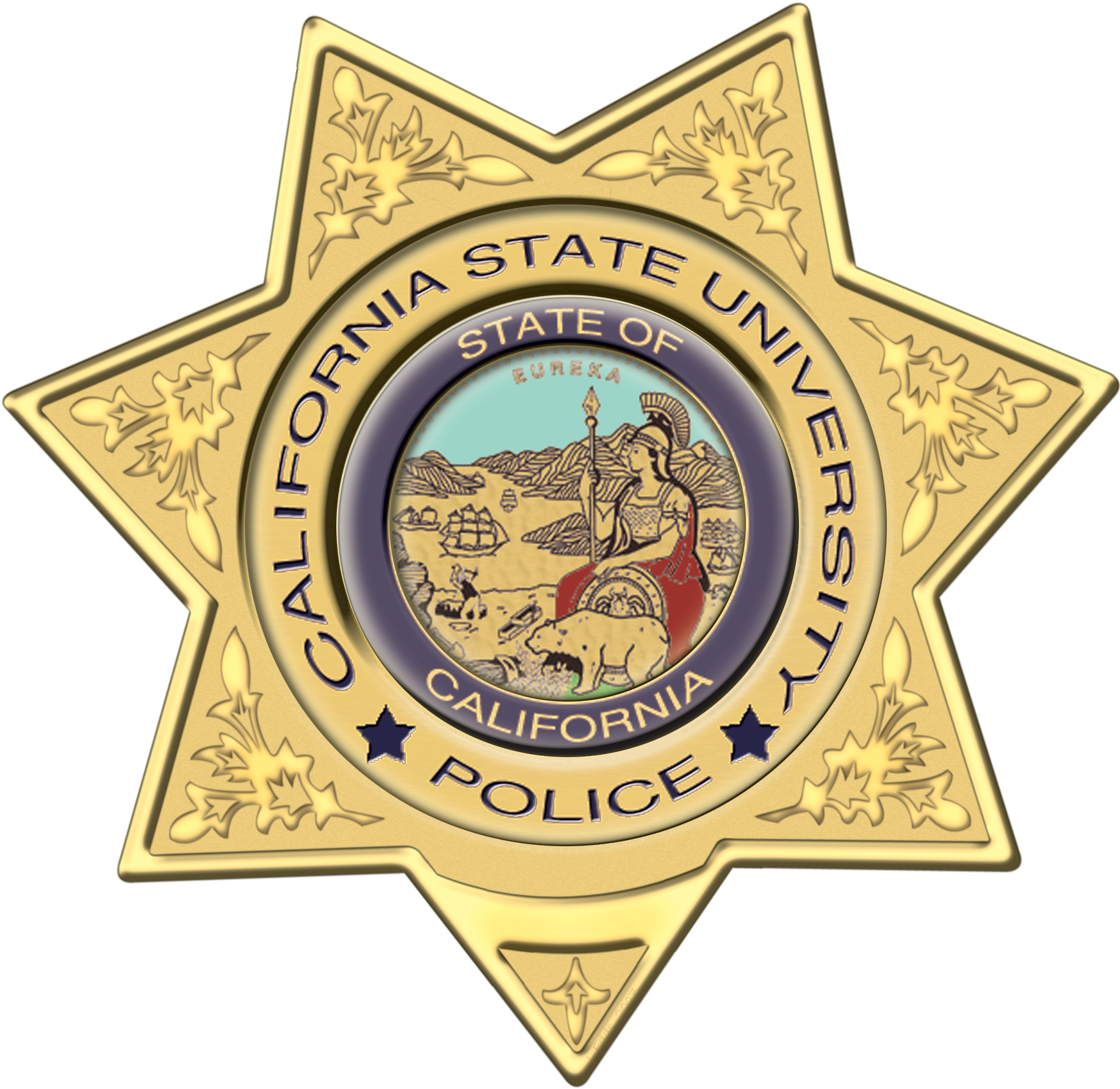 Download Upd Badge Edds 2007 - California State Police Badge Png PNG ...