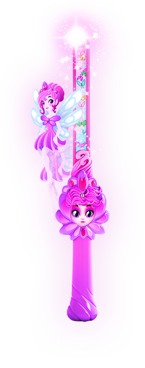 Fern Wand - Dragons Fairies And Wizards Fairy Fern Pink - Free ...