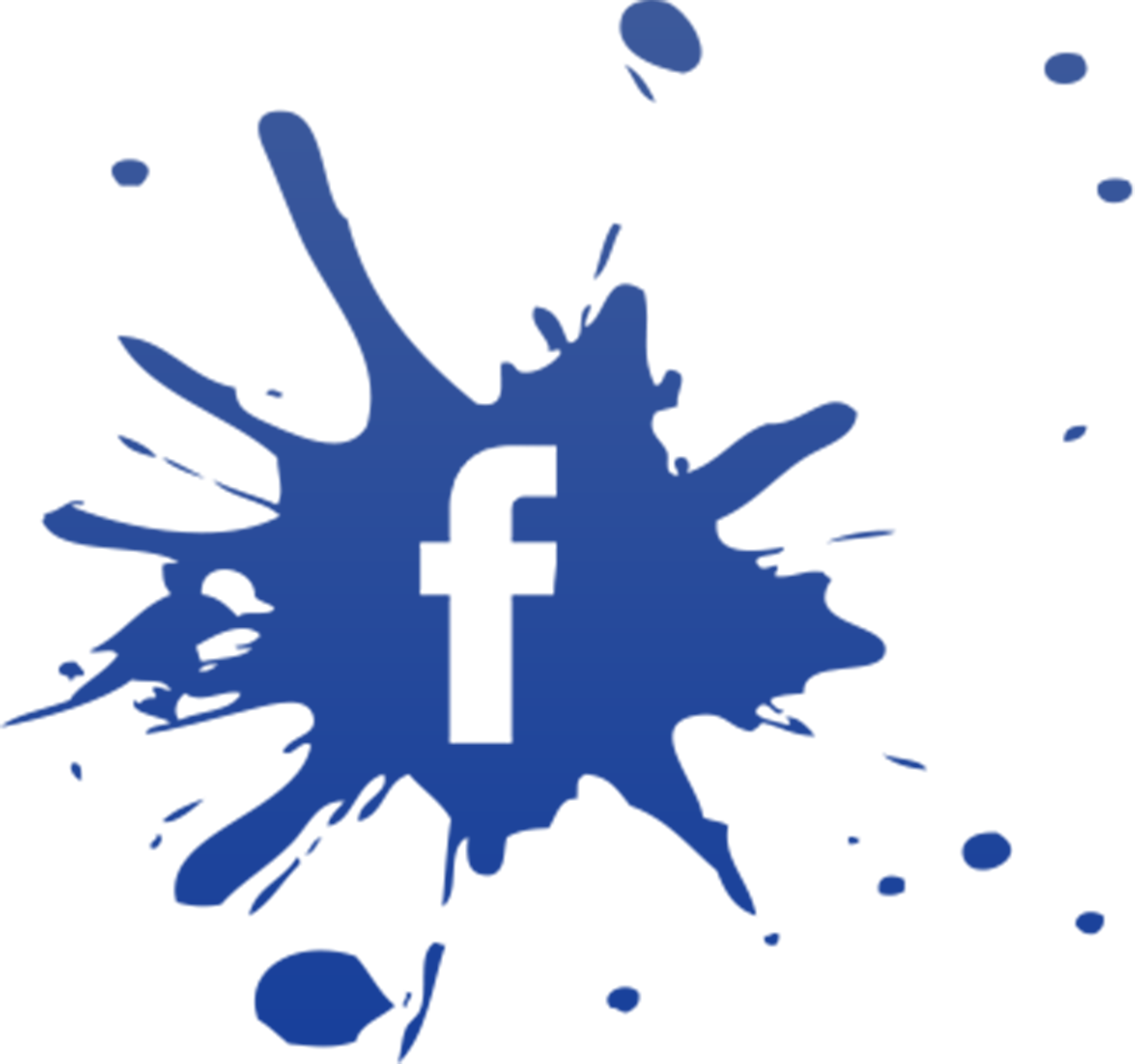 Facebook Icon, Facebook Character - Logo Youtube Splash Png - Free ...