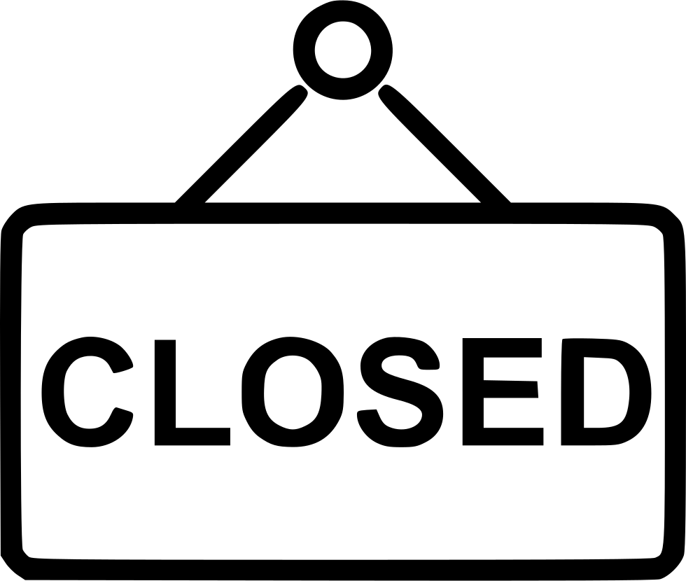 Download Closed Sign - - Closed Sign Icon Free PNG Image with No ...