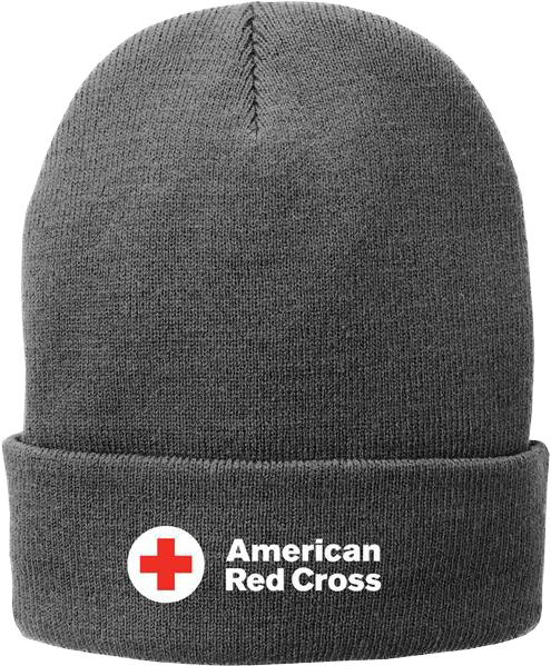 Download Fleece-lined Knit Cap - Red Cross PNG Image with No Background ...