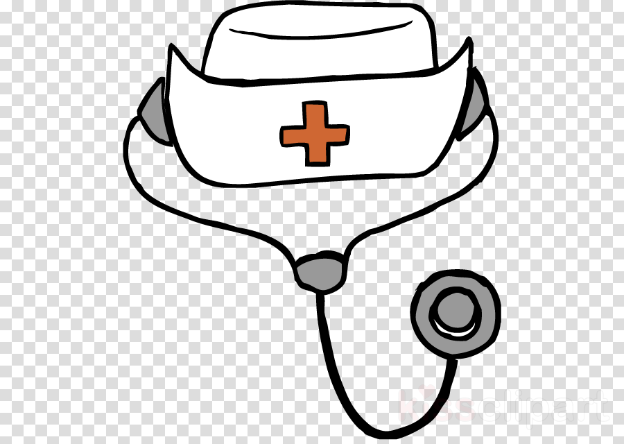 Nurse Cap Clip Art Nurse Hat And Elements Png Sublimation Design,