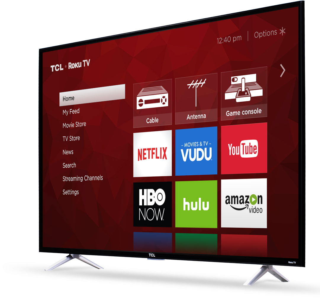 Download Tcl 55" Class 4k Ultra Hd Roku Smart Led Tv (55s405) - 65 Tcl ...