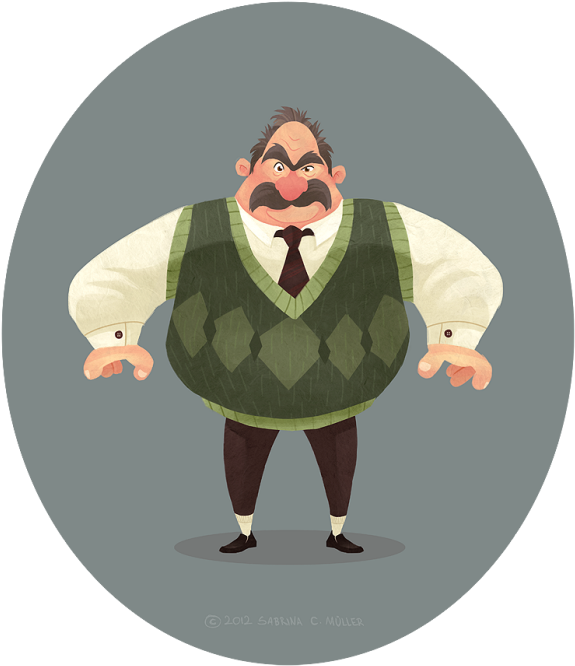 Download Cartoons And Comics - Mr Dursley Cartoon PNG Image with No ...