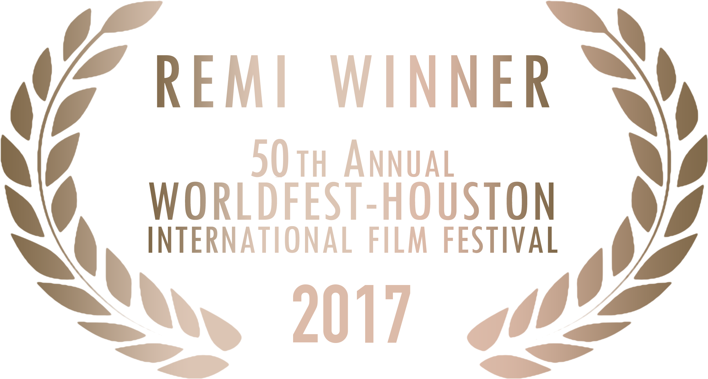 Download Wf2015wht Wf2017gld - Worldfest Houston Remi Award PNG Image ...