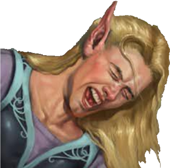 Download 63047948 - > - D&d Laughing Elf PNG Image with No Background ...