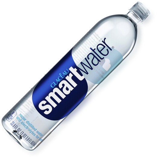 Smart Water - Smartwater, 33.8 Fl Oz, Blue - Free Transparent PNG ...