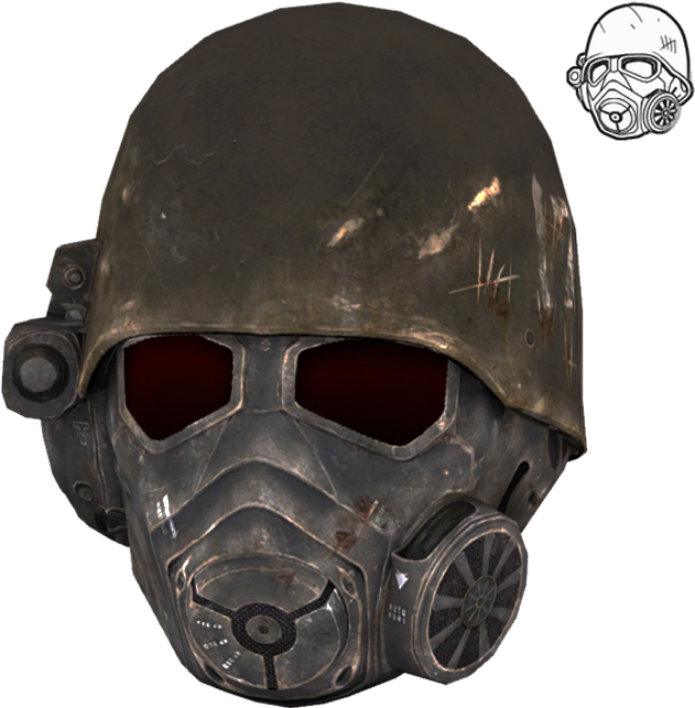 Download With A New Vegas Ranger Helmet - Fallout: New Vegas PNG Image ...
