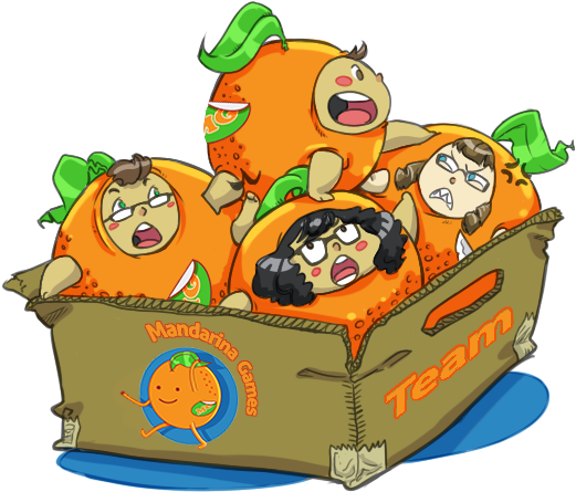 Download Get To Know The Mandarinas Behind The Games - Cartoon PNG ...