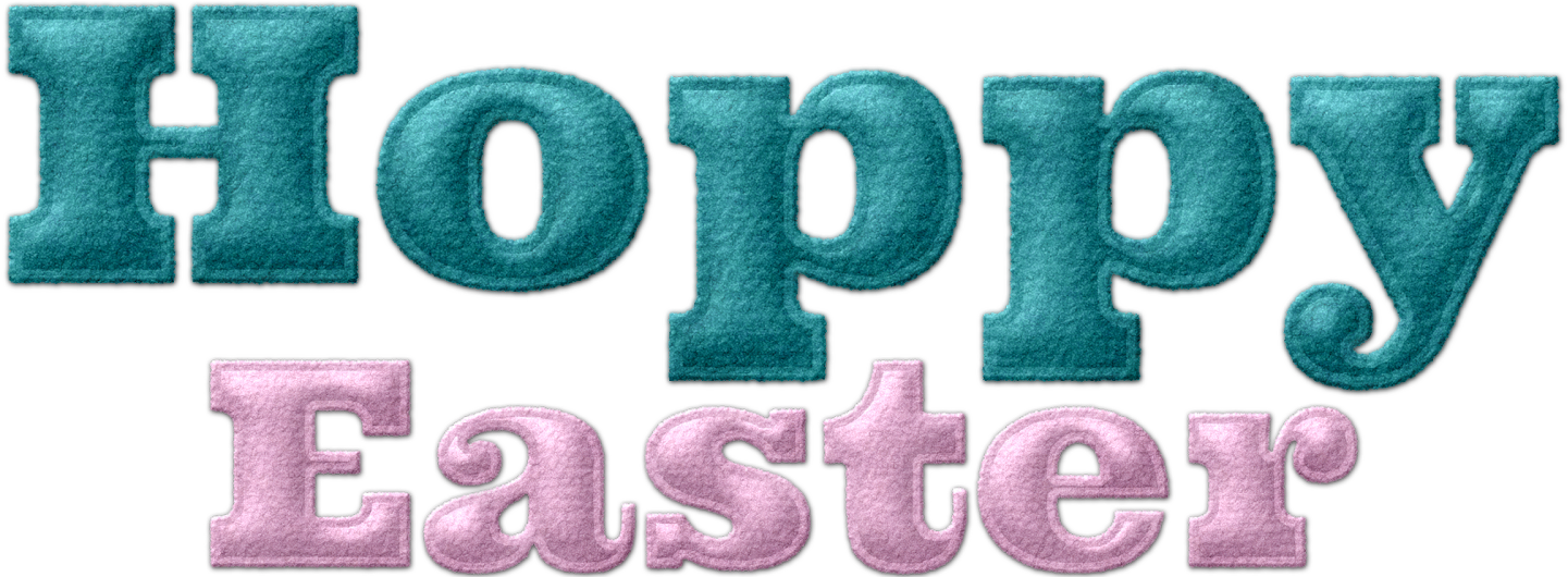 Download Hoppy Easter Word Art PNG Image with No Background - PNGkey.com