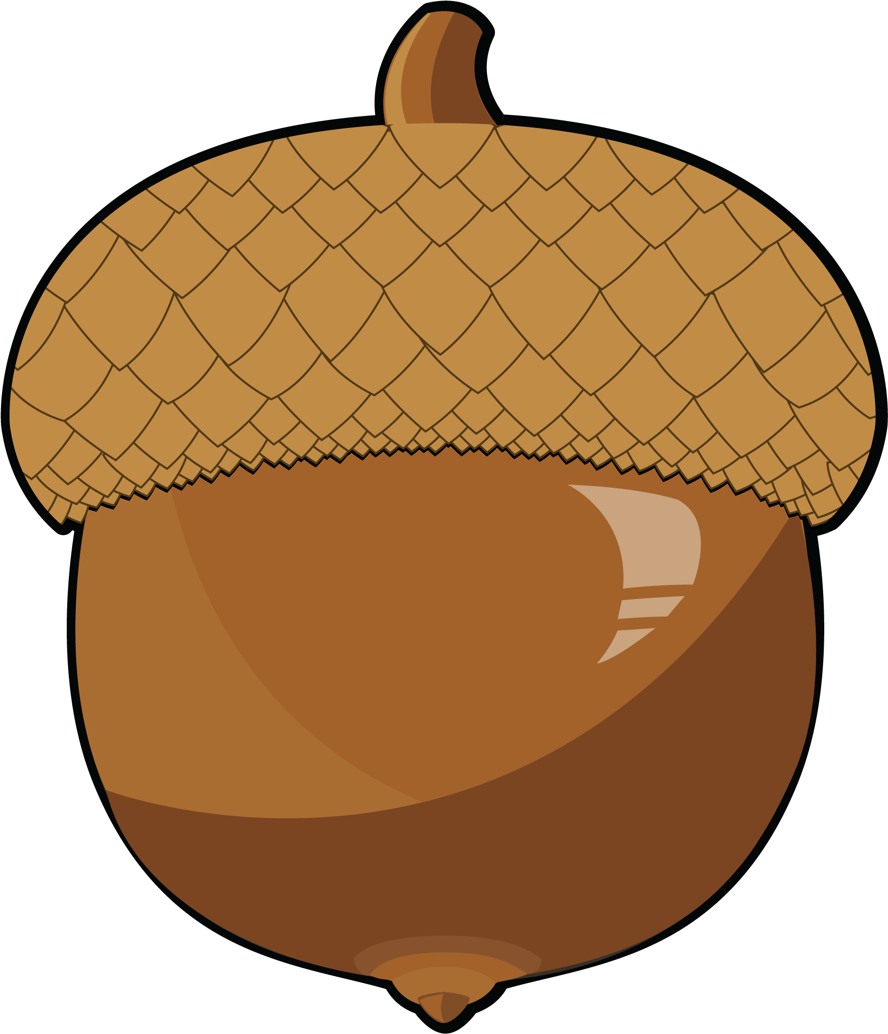 Download Acorn Clipart Food - Clip Art Acorn Png PNG Image with No ...