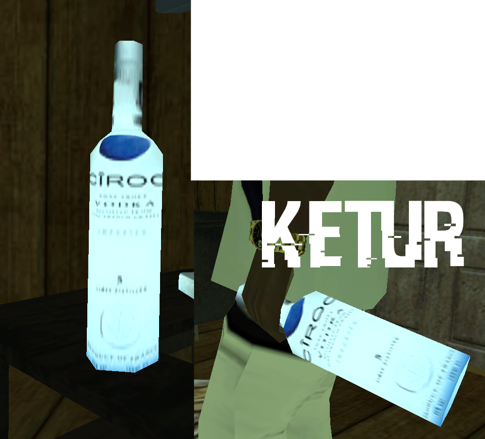 Download [rel] Ciroc Bottle Ketur - Glass Bottle PNG Image with No ...