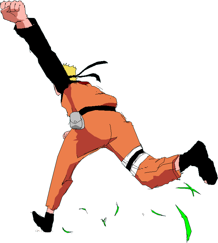 Download Busy Run By Curtzreagan - Naruto Running No Background PNG ...