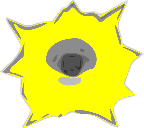 Download Yellow Bullet Holes Png PNG Image with No Background - PNGkey.com