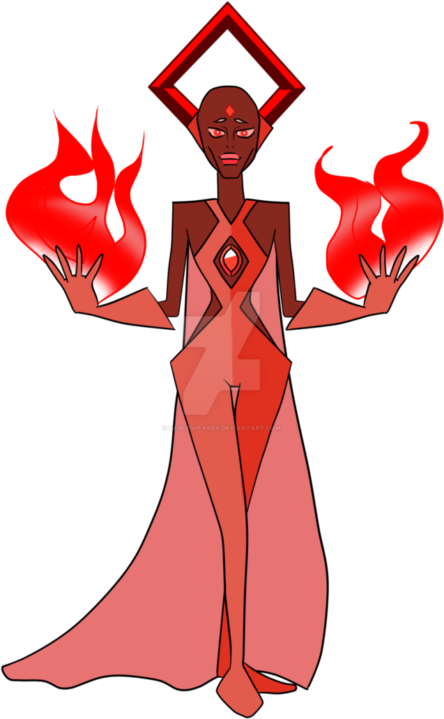Red Diamond By Fablespeaker On Deviantart Picture Transparent ...