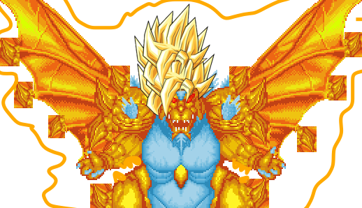 Download Ultimate Ultimate Godzilla - Super Godzilla Sprite PNG Image ...