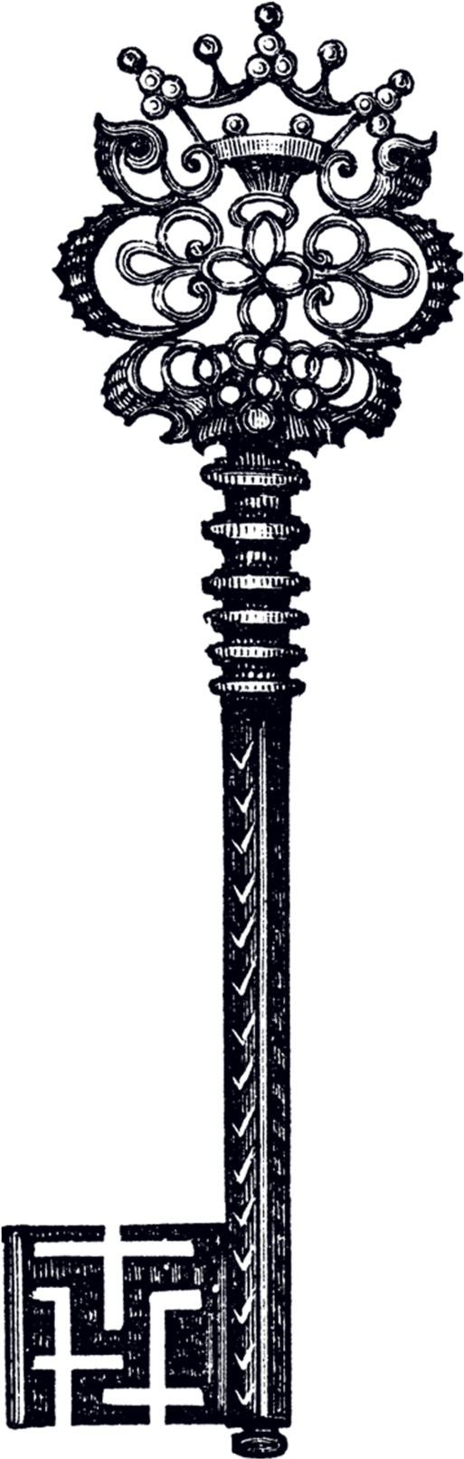 Download Crown Key - Crown Key Tattoos PNG Image with No Background ...