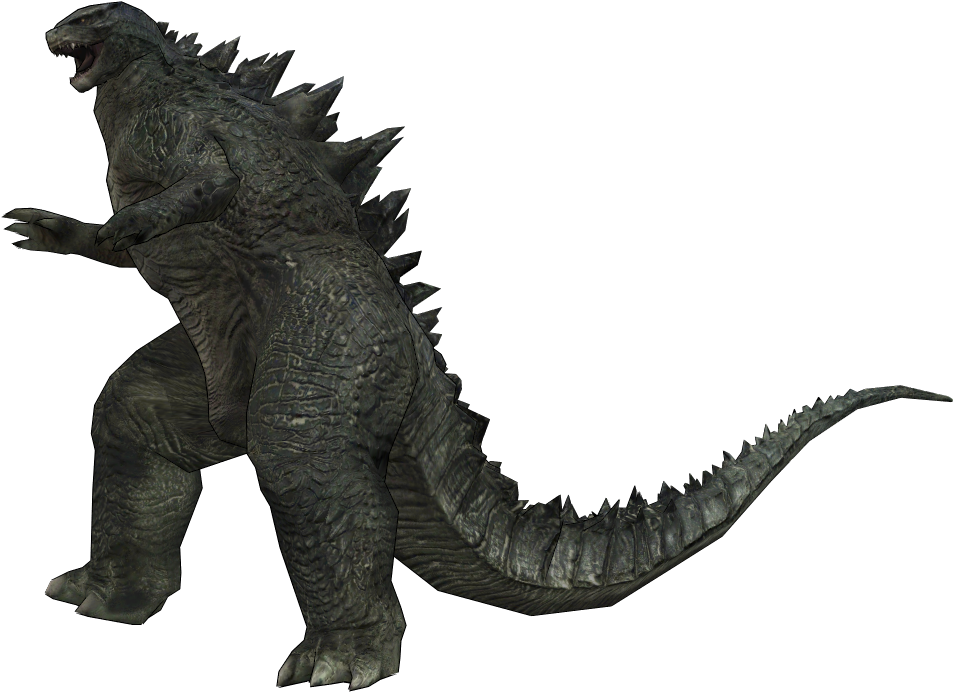 Download Mmd Godzilla - Godzilla 2014 No Background PNG Image with No ...
