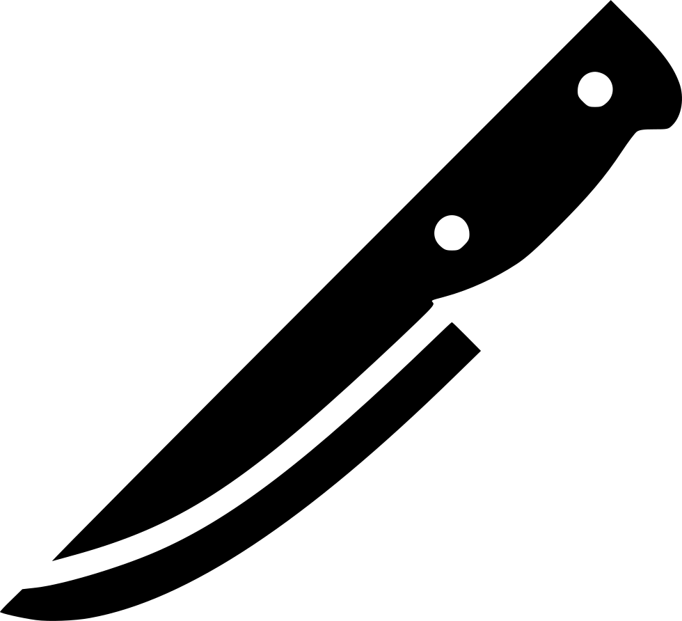 Knife Transparent Chef - Black Knife Png - Free Transparent PNG ...