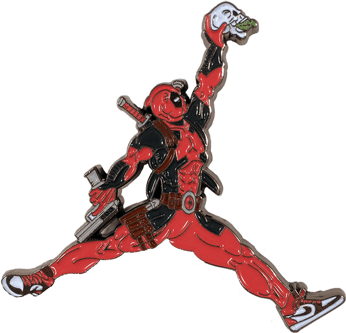Download Air Deadpool Pin, Pin, Peabe, Peabe - Deadpool Basketball PNG ...